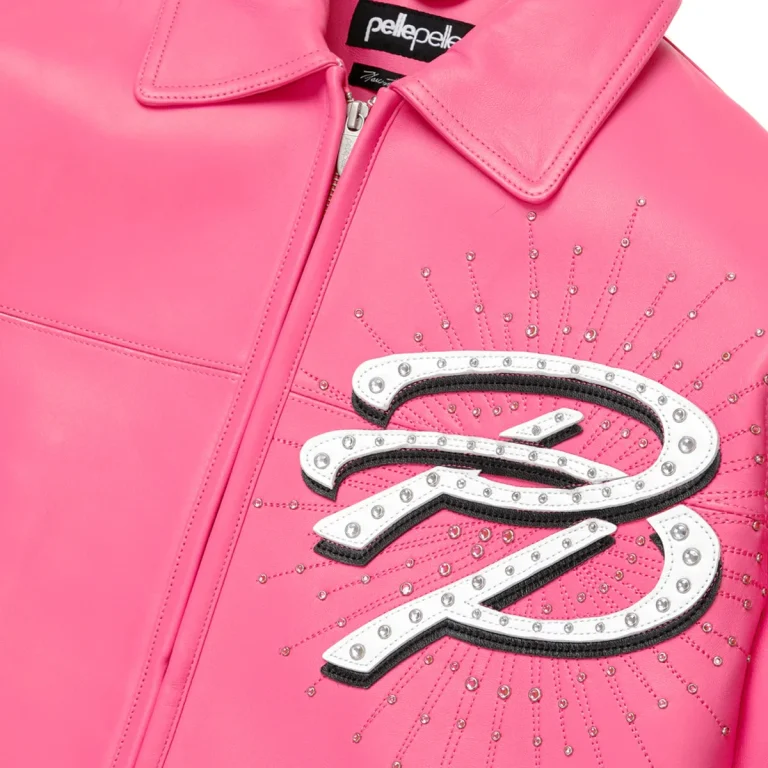 Pelle Pelle Greatest Of All Time Marc Buchanan 1978 Pink Leather Jacket ...