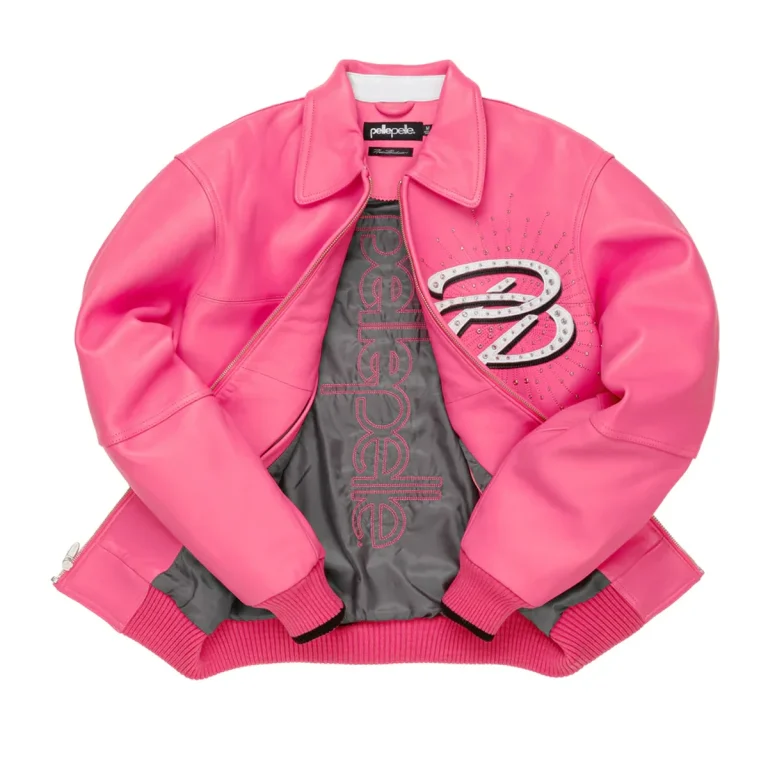 Pelle Pelle Greatest Of All Time Marc Buchanan 1978 Pink Leather Jacket ...