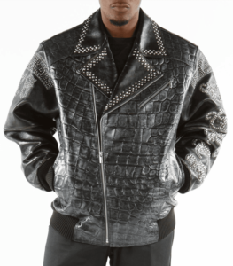 Pelle Pelle Men's Reign Black Leather Jacket 2026 - PellePelles.com